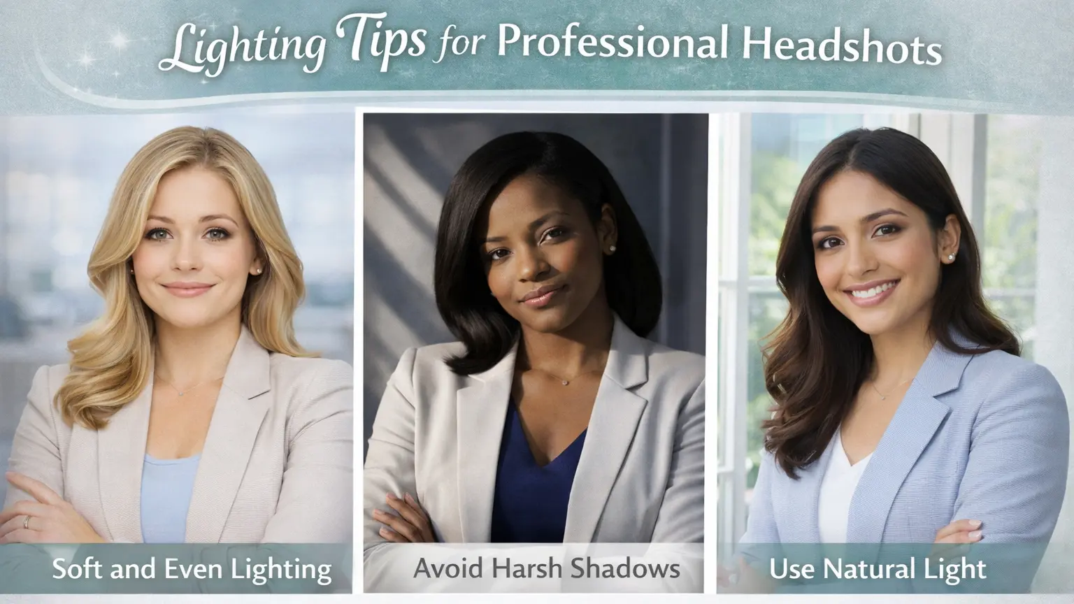 Female Professional Headshots: Best Poses and Tips