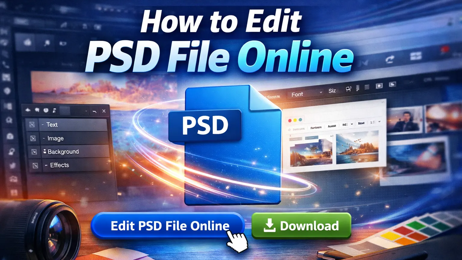 How to Edit PSD File Online Free (Fast & Easy)